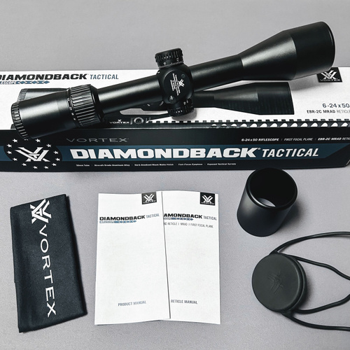 Прицел Vortex Diamondback Tactical 6-24x50 FFP EBR-2C (MRAD) - купить с ...