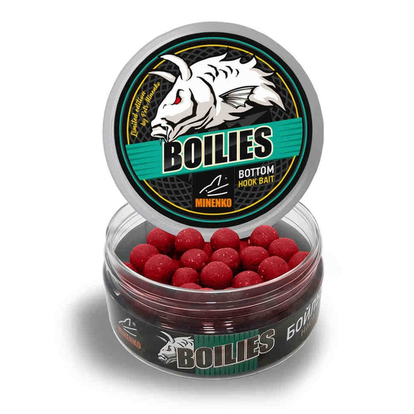 Насадочные бойлы MINENKO STRAWBERRY 14мм (варёные) 100 г купить на OZON по низкой цене (264141500)