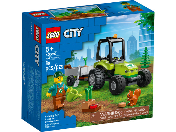 лего City серия, LEGO 60390 Park Tractor, lego конструктор для мальчика ...
