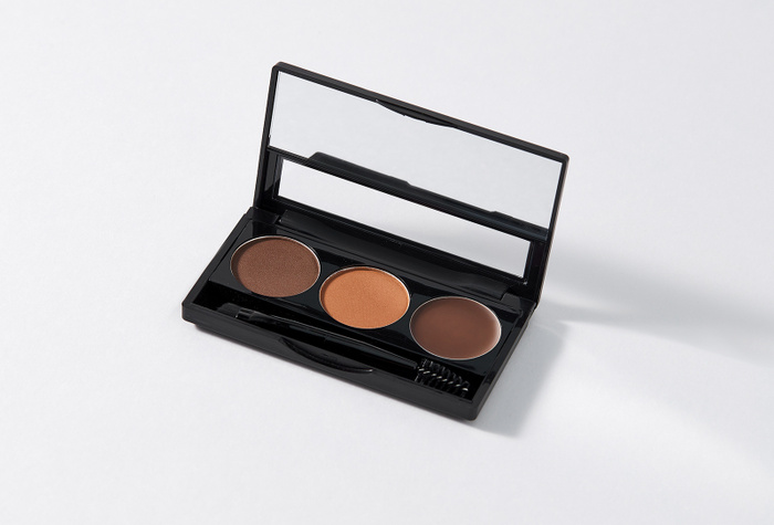 PROVOC EYEBROWNS Brow Palette 02 Warm Brown Набор теней для бровей ...