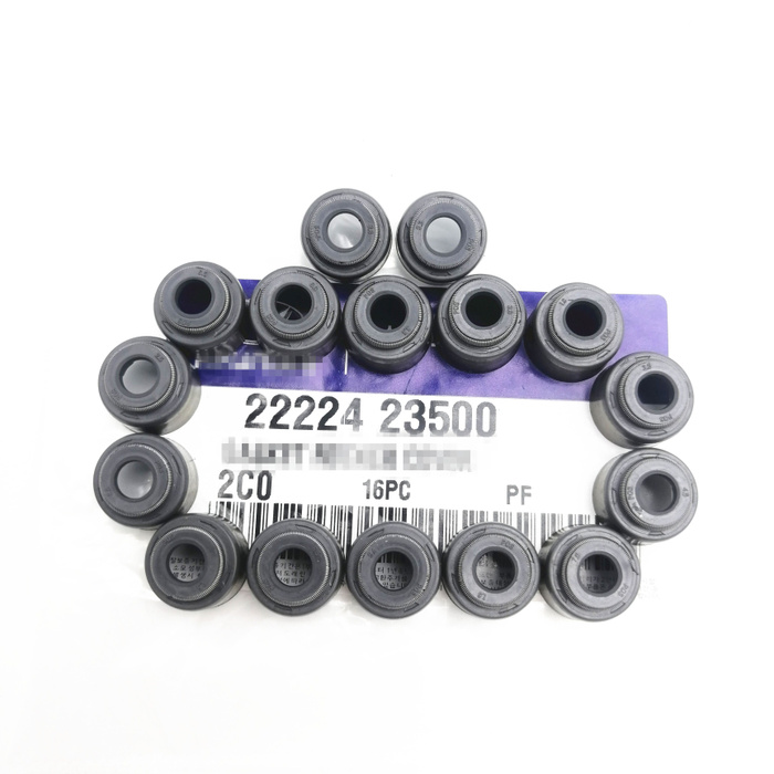 Колпачок маслосъемный Hyundai/Kia 2222423500, комплект 16 штук mobis ...