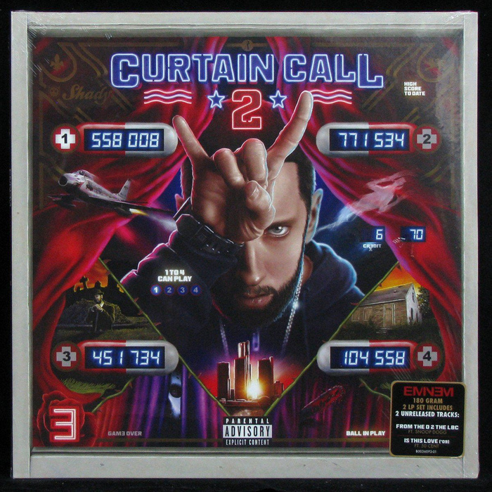 LP Eminem - Curtain Call 2 (2LP) (винил) (328351) - купить с доставкой ...