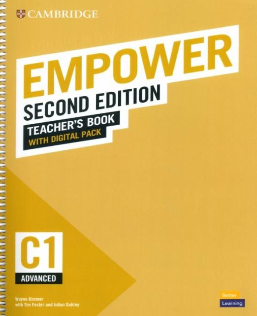 Empower. Advanced. C1. Second Edition. Teacher's Book with Digital Pack ...