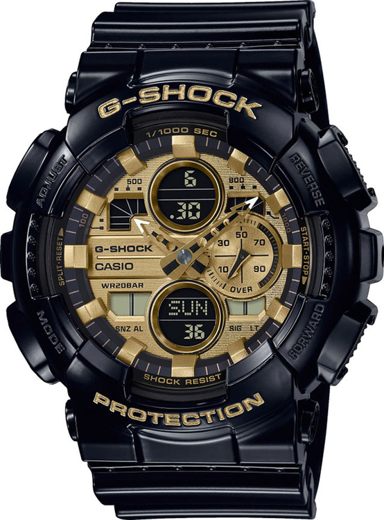 Японские наручные часы Casio G-Shock GA-140GB-1A1ER мужские кварцевые ...