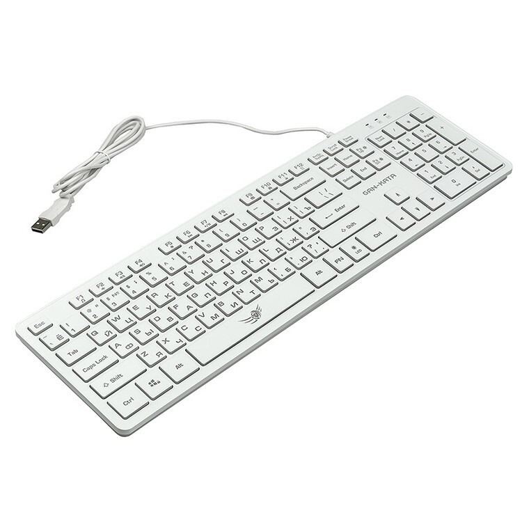 Комплект Dialog Gan-Kata KMGK-1707U, USB, белый купить c доставкой на ...