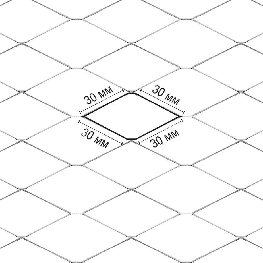 Сетка штукатурная Streck 30-С (20 кв.м) металлическая от грызунов ...