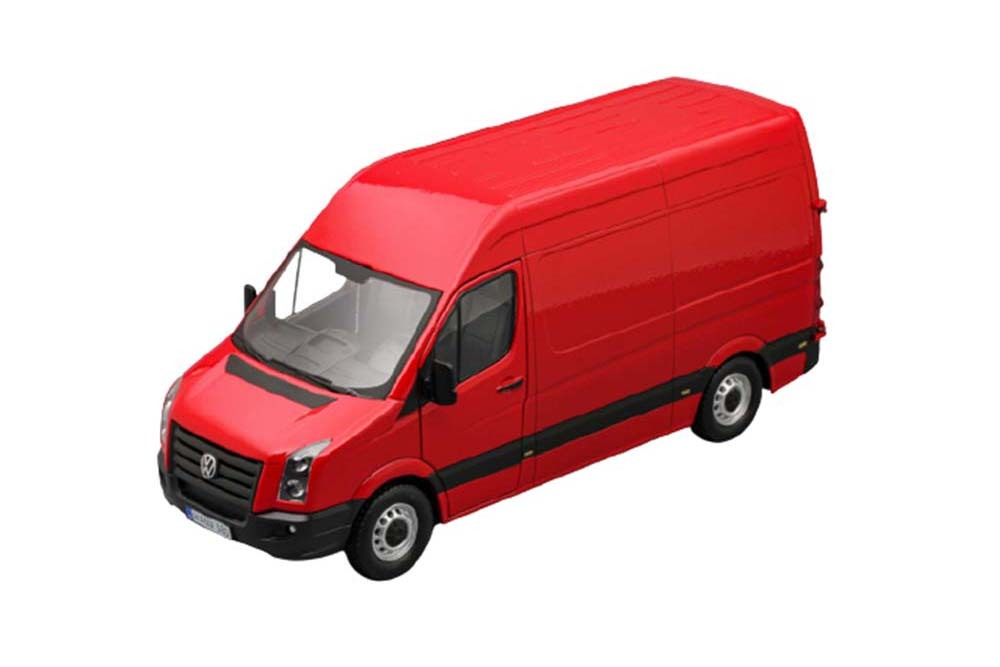 Модель коллекционная Cararama VW volkswagen crafter VAN RED купить на ...