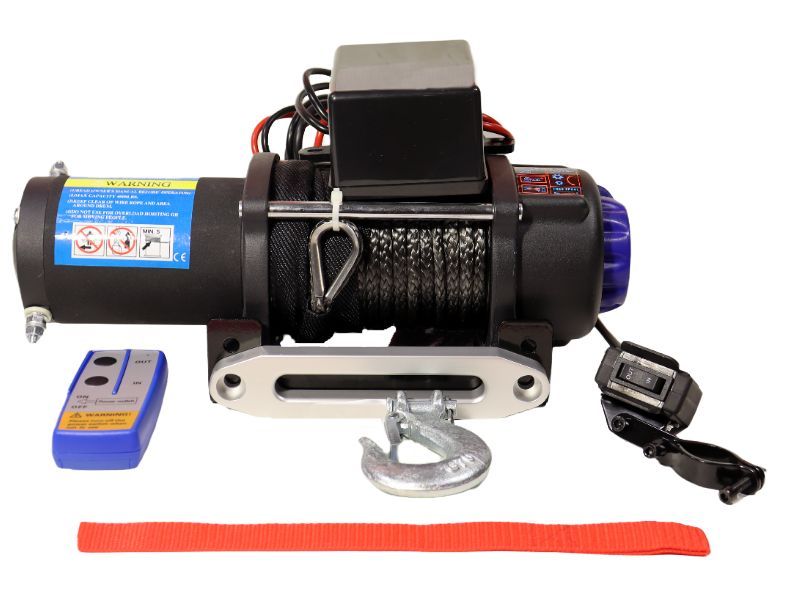 Лебедка автомобильная Electric Winch Лебедка электрическая 12V 5000lbs ...