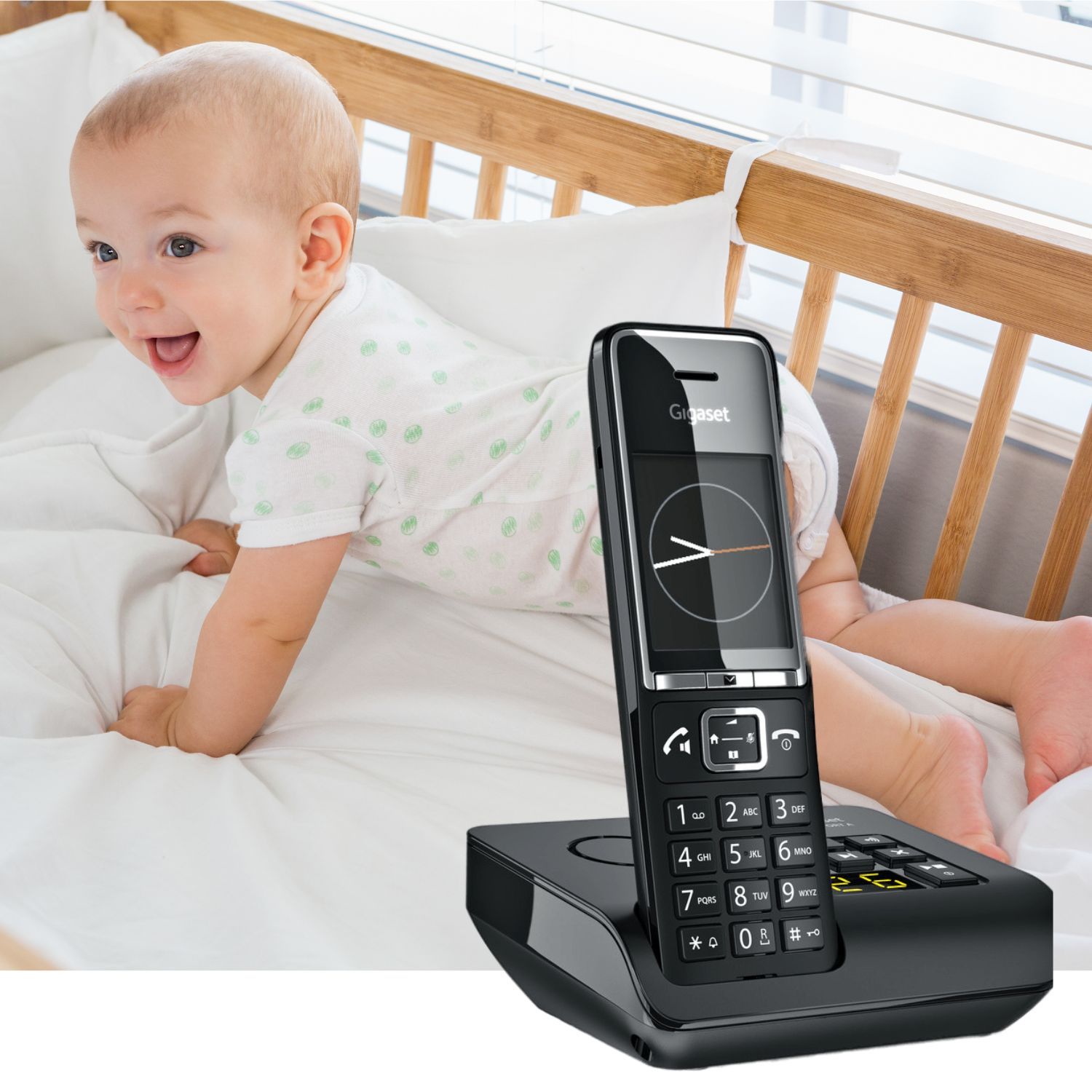 Радиотелефон с автоответчиком и двумя трубками Gigaset Comfort 550A DUO ...
