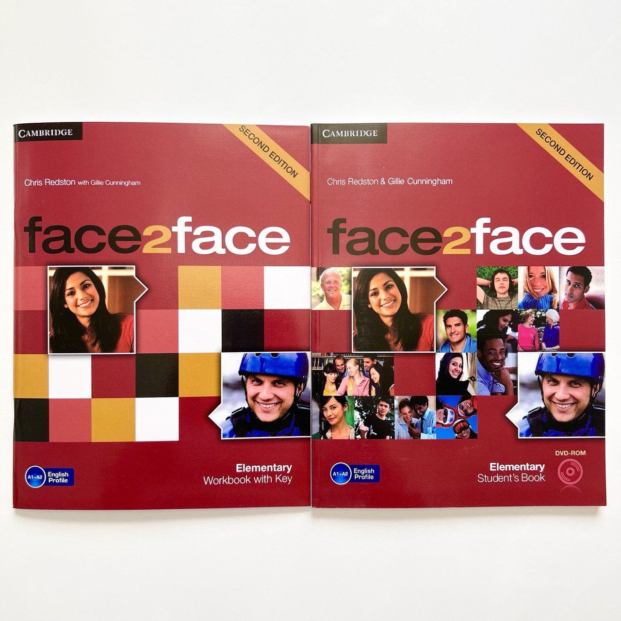 Face2face elementary. ПОЛНЫЙ КОМПЛЕКТ: Student's Book+Workbook (учебник ...