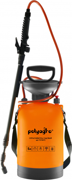 Опрыскиватель Polyagro пневматический садовый 5,0 л купить на OZON по низкой цене (1169391788)