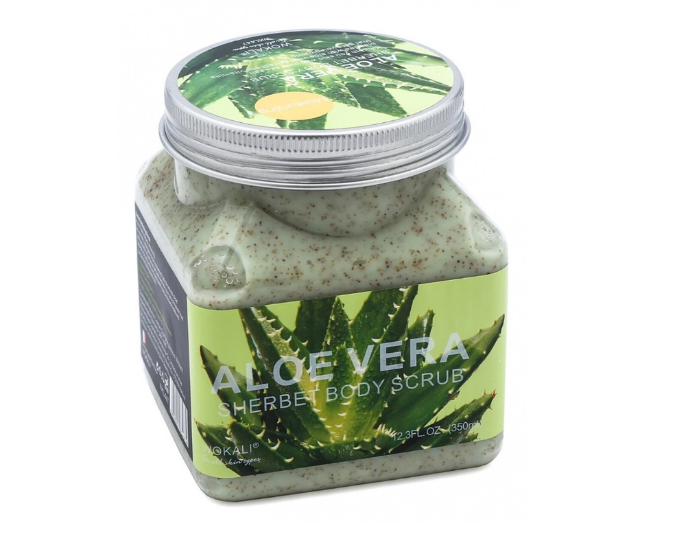 Wokali Скраб для тела с алоэ вера Sherbet Body Scrub Aloe Vera - купить ...