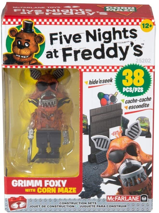 Конструктор McFarlane Toys Фнаф Кукурузный лабиринт 5 ночей с Фредди ...