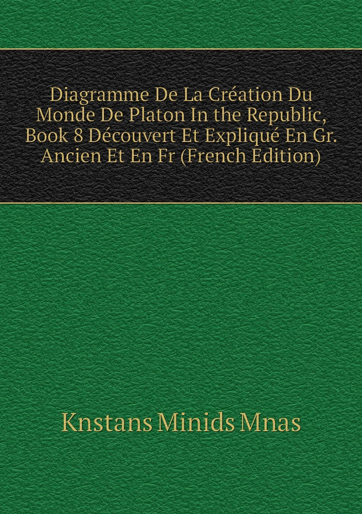 Diagramme De La Creation Du Monde De Platon In the Republic, Book 8 ...