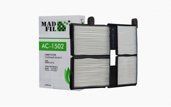 Салонный фильтр MADFIL AC-1502 (CU210012) купить на OZON по низкой цене ...
