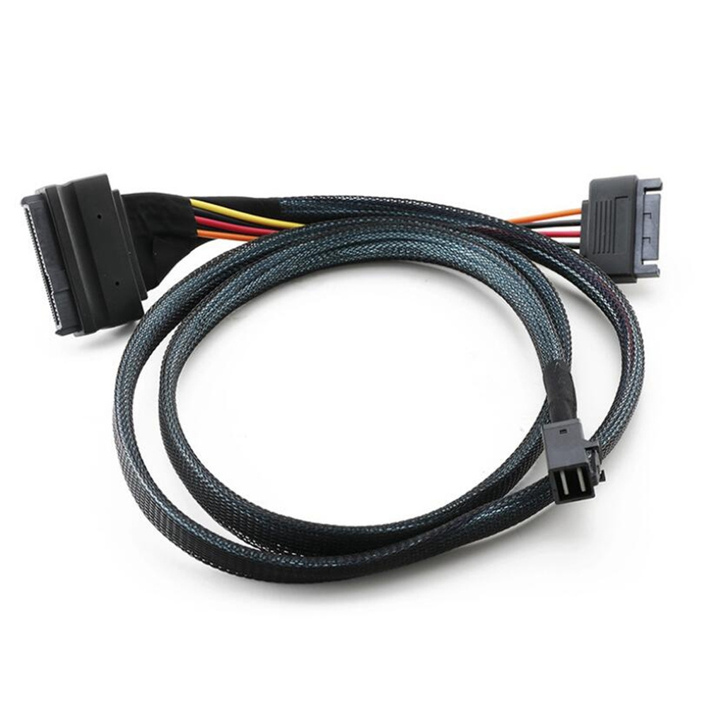 Кабель SAS SFF 8643 U.2 SFF-8639 с 15-контактным гнездовым разъемом ...