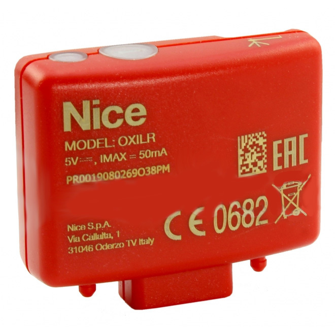Приемник с двухсторонней связью Nice OXILR с технологией LoRa. - купить с доставкой по выгодным ...