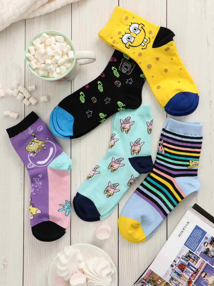 Кроссовки Губка Боб – купить в интернет-магазине OZON по низкой цене