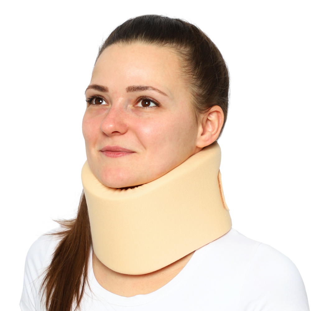 Воротник Шанца для взрослых, бандаж для шеи, высота 11 см, Крейт, F-323, бежевый купить на OZON ...