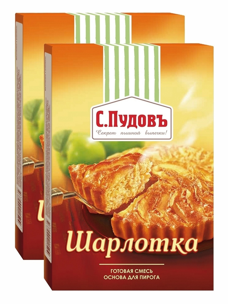Смесь для выпечки С.Пудовъ, шарлотка, 350 гр - 2 штуки купить на OZON ...