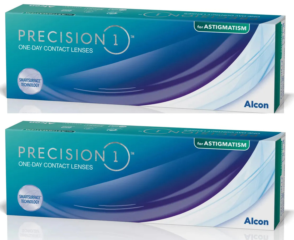 Alcon Precision 1 for Astigmatism Сфера(Sp) -0.00. Цилиндр(Cyl) -2.25 ...