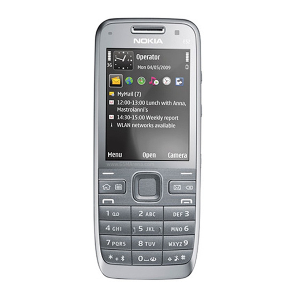 Мобильный телефон Nokia-e52, серебристый - купить по выгодной цене в интернет-магазине OZON ...