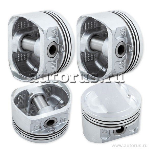Поршни комплект LADA Largus 4 поршня + 4 пальца ремонтный размер 80.0 Класс А дв. K4M. 16V ...