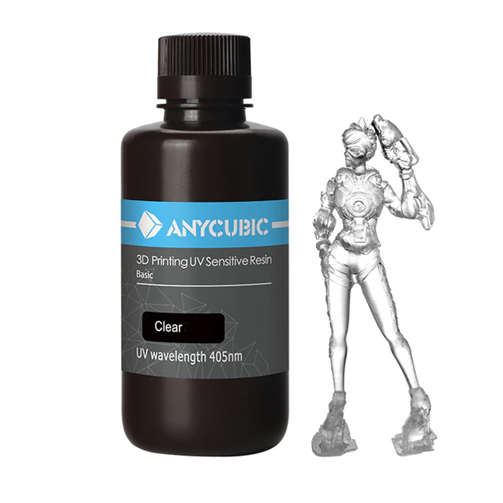 Фотополимерная смола Anycubic Basic Colored UV Resin для 3D принтера ...