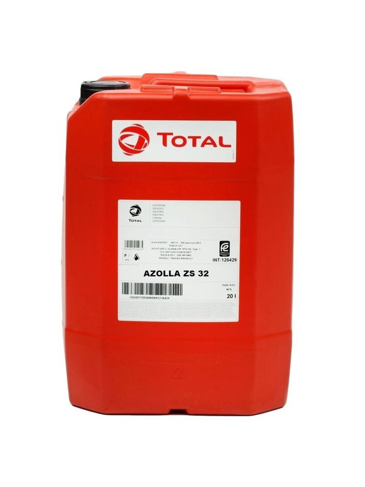 Total AZOLLA ZS 32 (20л) гидравлическое масло - купить по выгодной цене ...