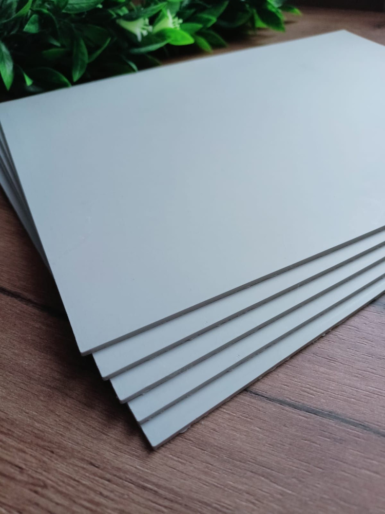 Резина для гравировки печатей и штампов 210х297х2.3мм светло-серая 5 шт ...