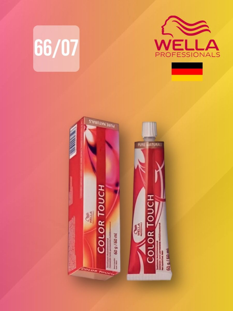 66/07 Wella Kpe-краска Color Touch Plus Кипарис 60 мл - купить с ...