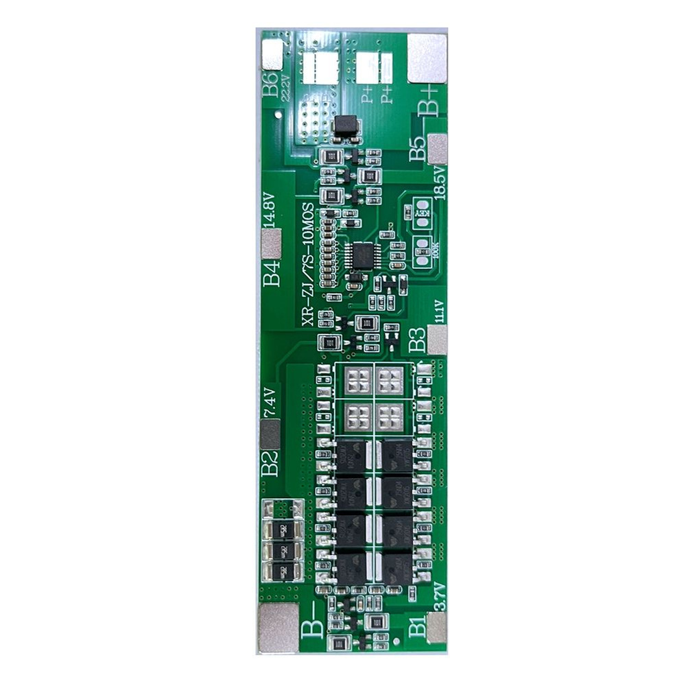 Плата зарядки аккумуляторов Bms 7s 24v Li Ion 18650 с купить с