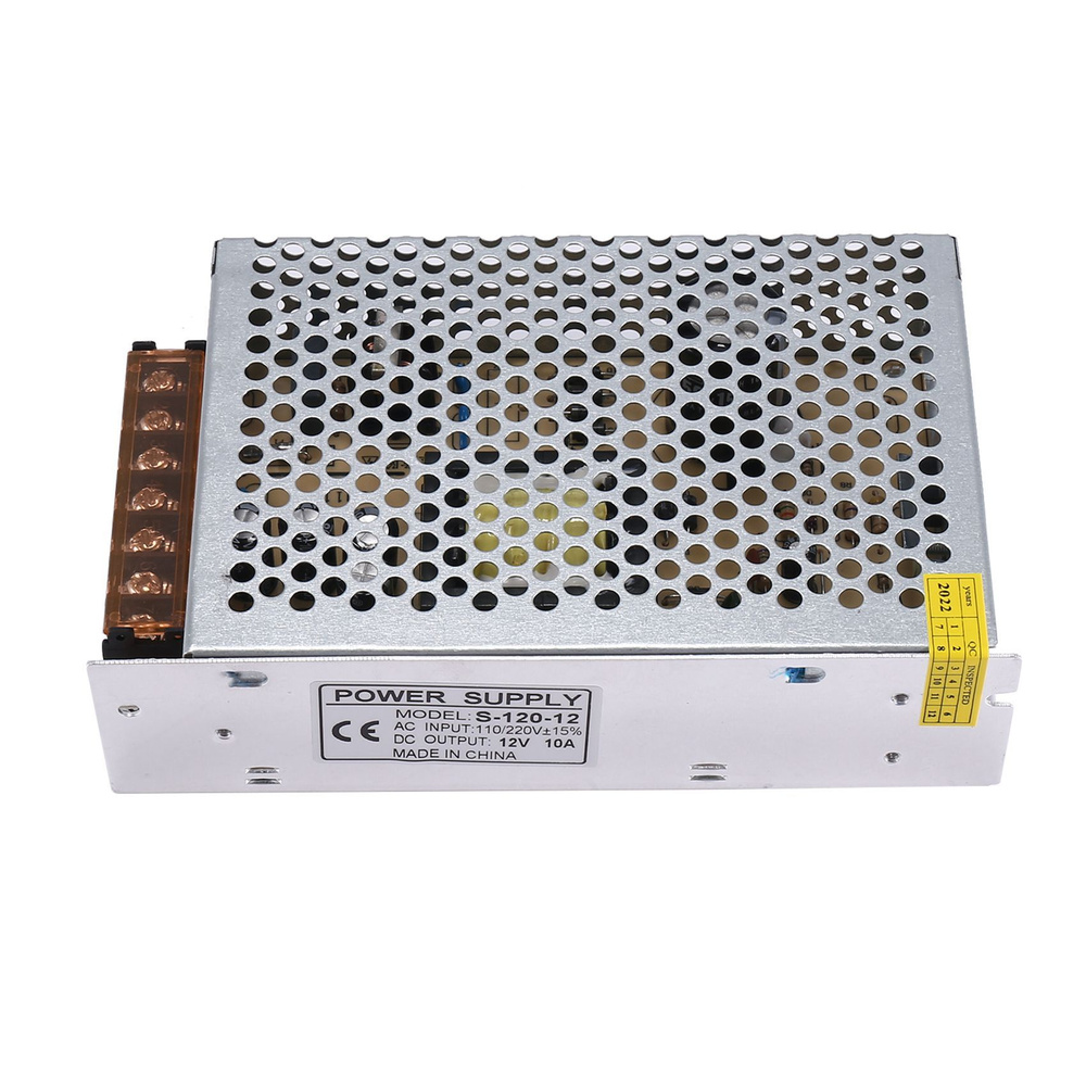 DC 12V 10A 120W Импульсный блок питания Трансформатор AC-DC Блок ...