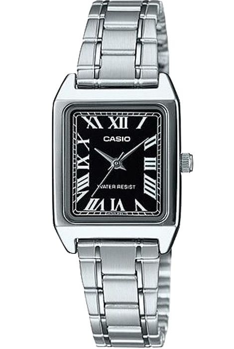 Кварцевые женские наручные часы Casio Collection Ltp V007d 1b на металлическом браслете купить