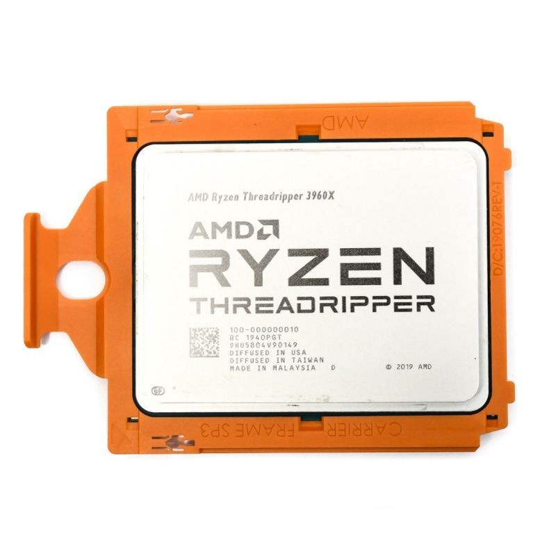 Процессор AMD 100-100000010 Ryzen Threadripper, OEM (без кулера), 24 яд ...