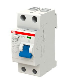 Устройство защитного отключения (УЗО) ABB F200 2P 63А 300мА тип AC 2CSF202001R3630 - купить с ...