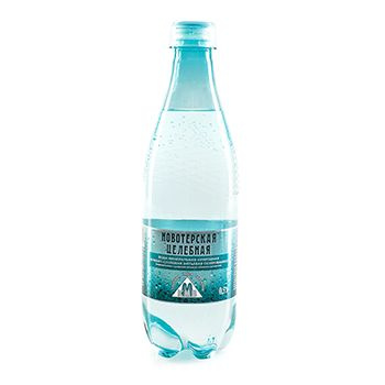 Вода минеральная "Новотерская" целебная газированная, 0,5 л ...