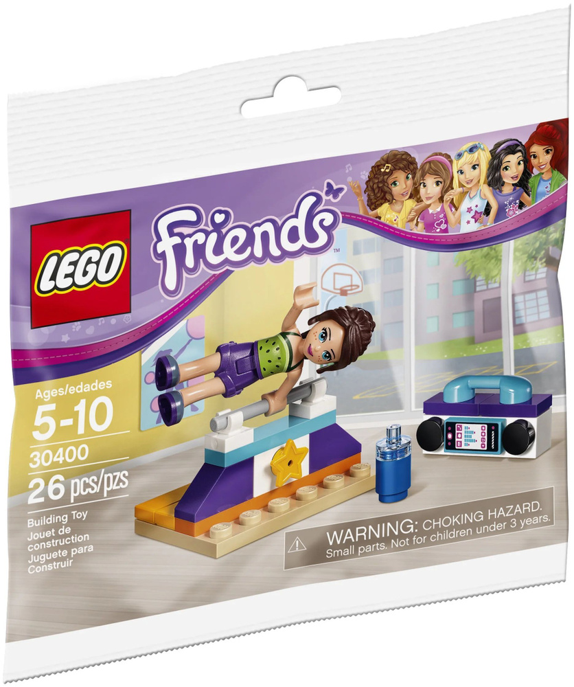 Конструктор Lego 30400 Friends Gymnastic Bar - купить с доставкой по ...