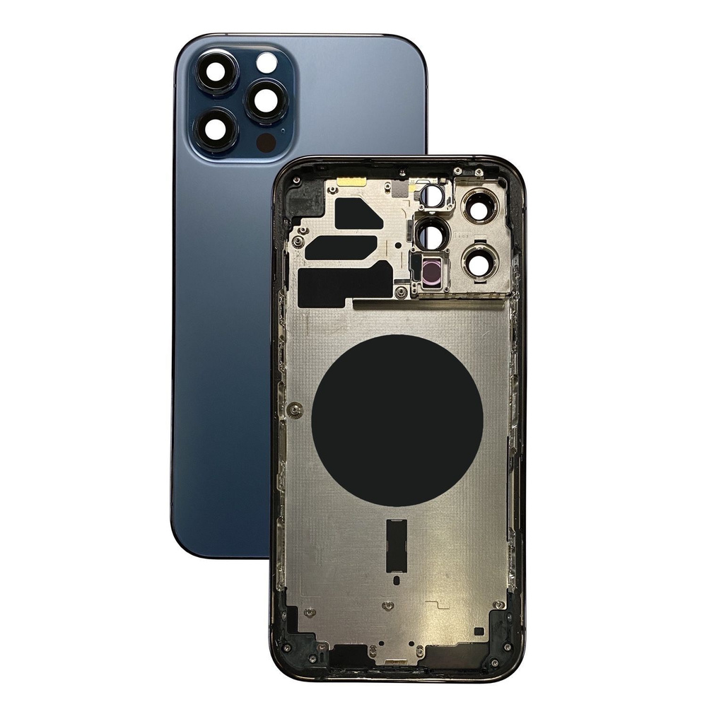 Корпус для iPhone 12 Pro Max (Pacific Blue) A2410 / A2411 / A2412 EU ...
