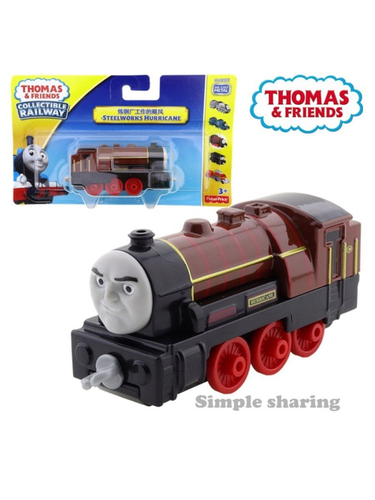 DWC39 Паровозик Thomas & Friends металлический герои мультфильмов Томас ...