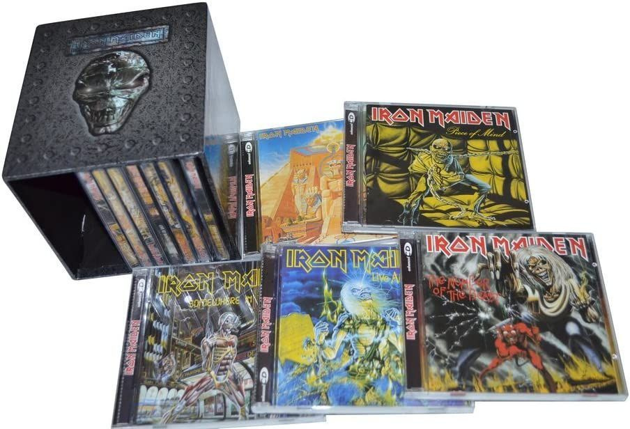CD Iron Maiden Eddie's Box Set 15 CD Limited edition Albums music ...