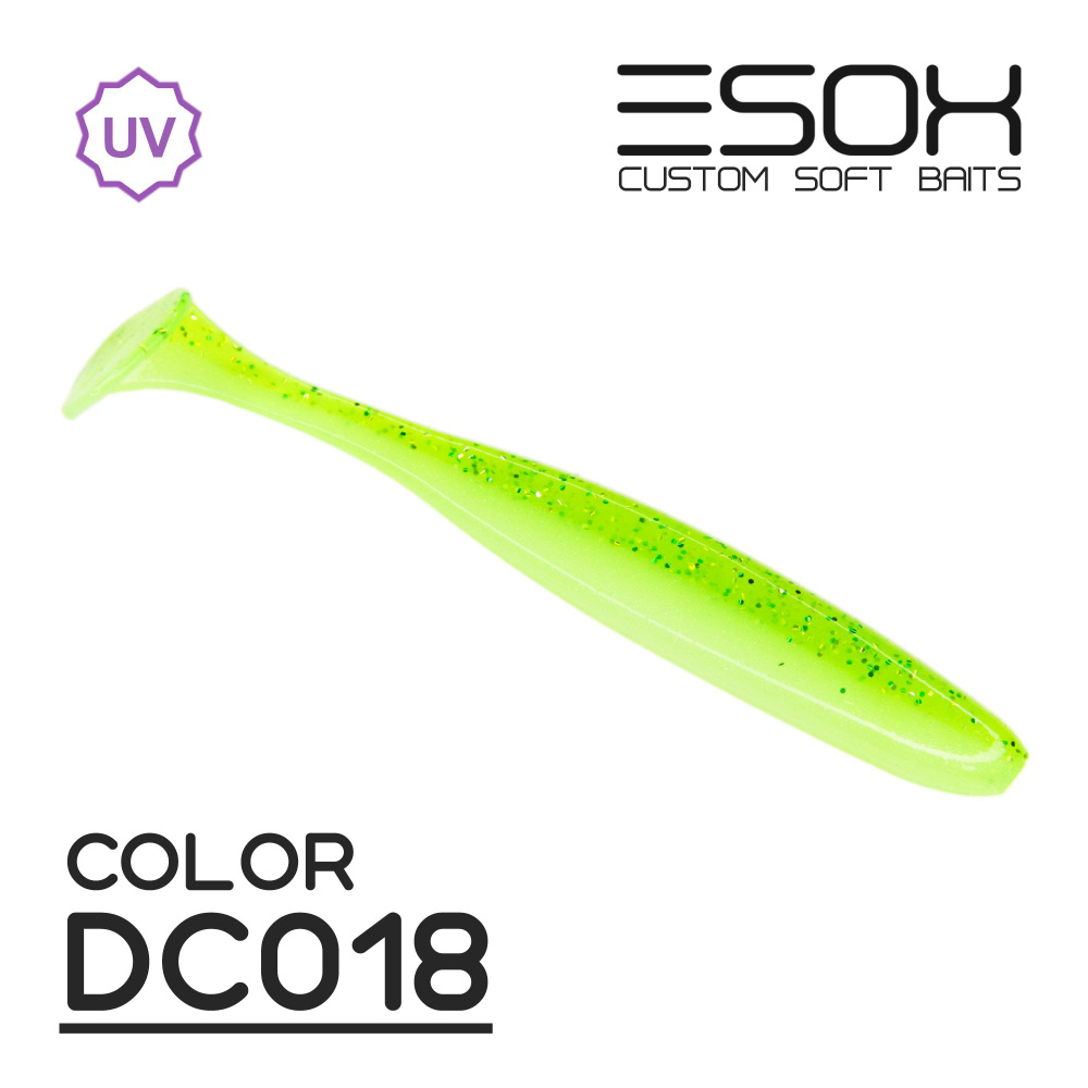 Мягкая приманка для рыбалки Esox SHEASY 4.4" 112 мм #DC018 (4 шт ...