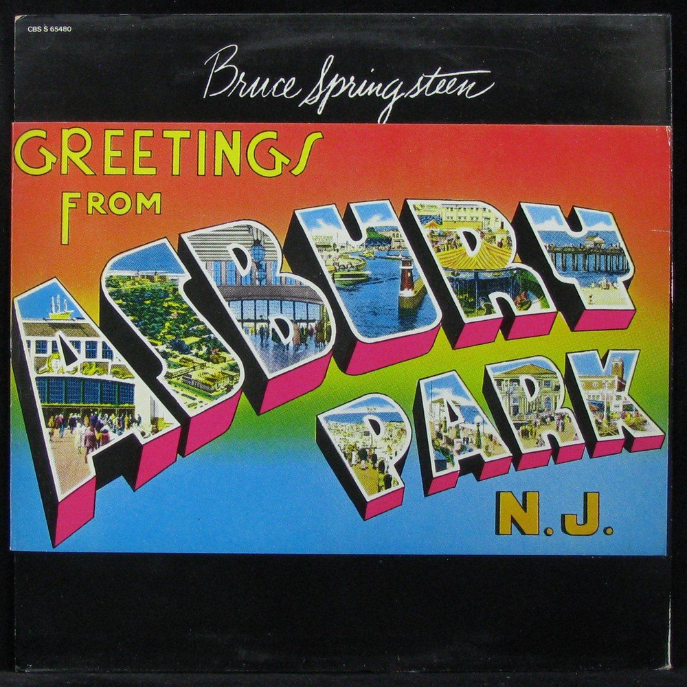 LP Bruce Springsteen - Greetings From Asbury Park NJ (винил) (319785 ...