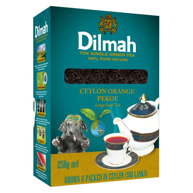 Чай Dilmah чёрный крупнолистовой, 250г - купить с доставкой по выгодным ...