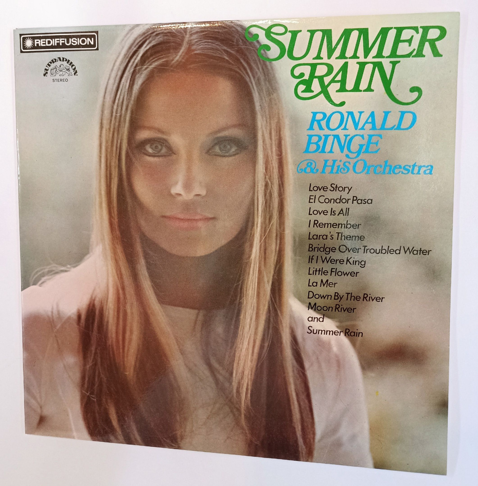 Винтажная виниловая пластинка LP Ronald Binge and His Orchestra Summer ...