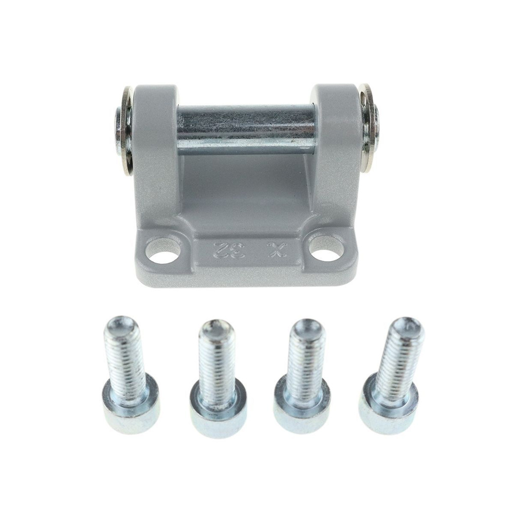 Цапфа с проушиной и осью для цилиндра D32, ISO-CB+PIN-32. XCPC - купить ...