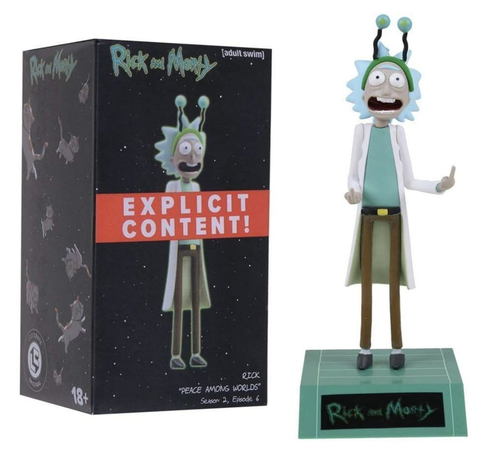 Фигурка Рик и Морти - Rick and Morty 16 см - купить с доставкой по ...
