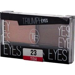 Тени для век TF Cosmetics двухцветные, тон 23, золотистый бежевый и ...
