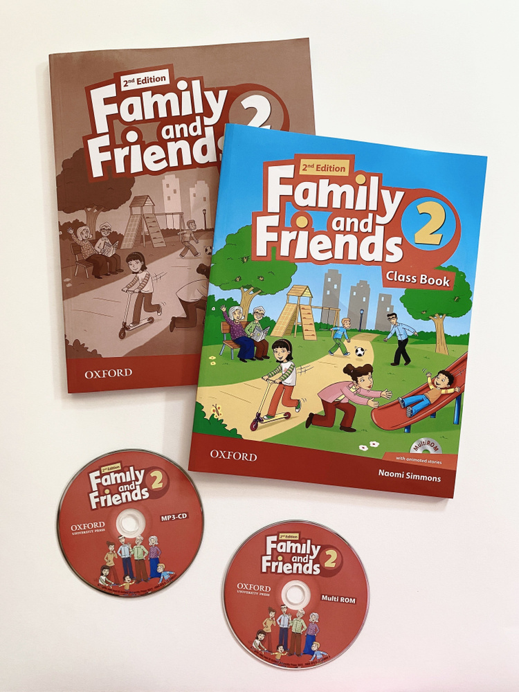 Family and Friends 2 (2nd edition): Учебник+Тетрадь+2CD - купить с ...