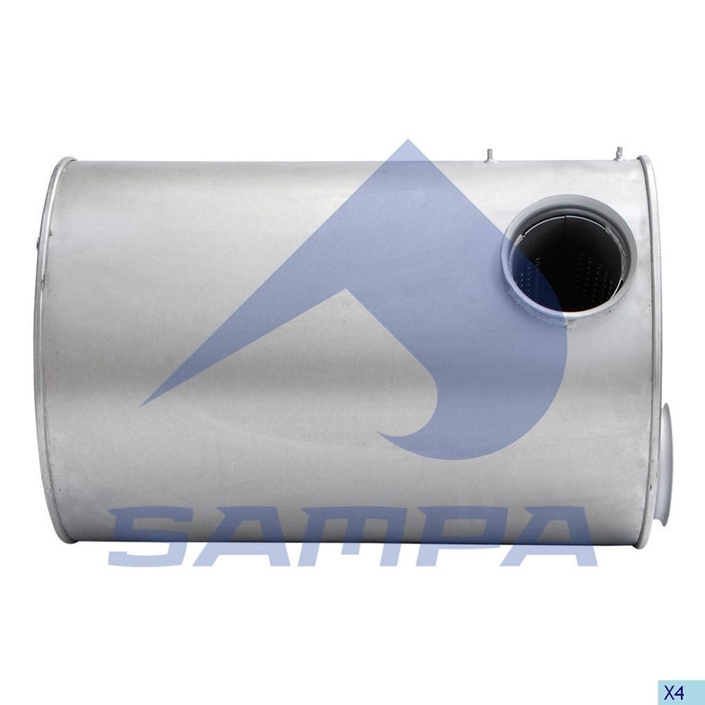 Резонатор VOLVO FH12, 16 (бочка) SAMPA купить c доставкой на OZON по ...